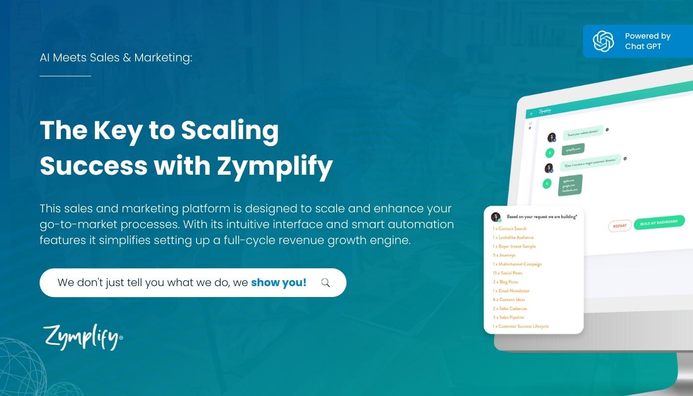 The Key To Scaling Success With Zymplify Zymplify